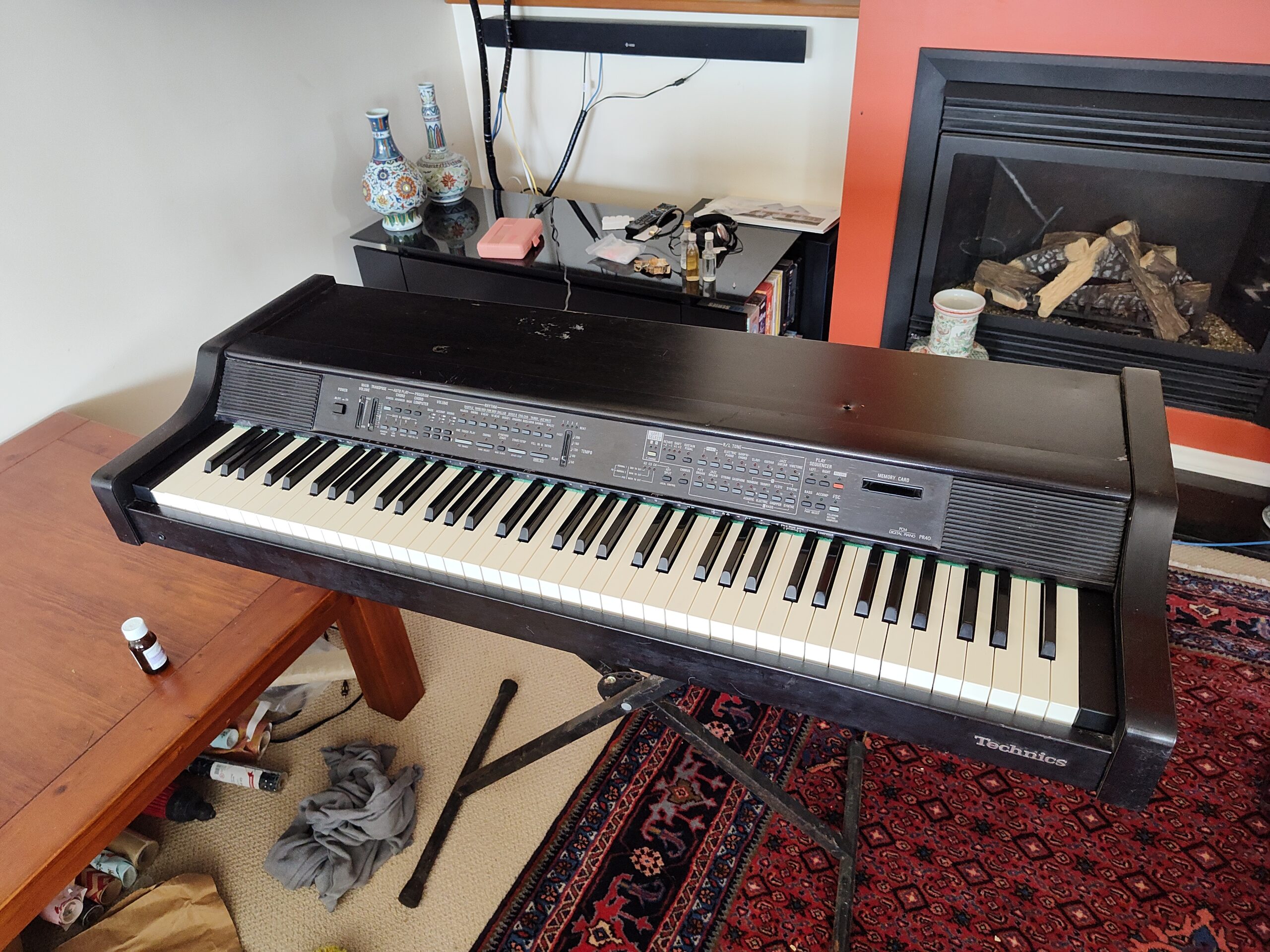Technics Digital Piano with some keys not working (fix) - Danvelopment